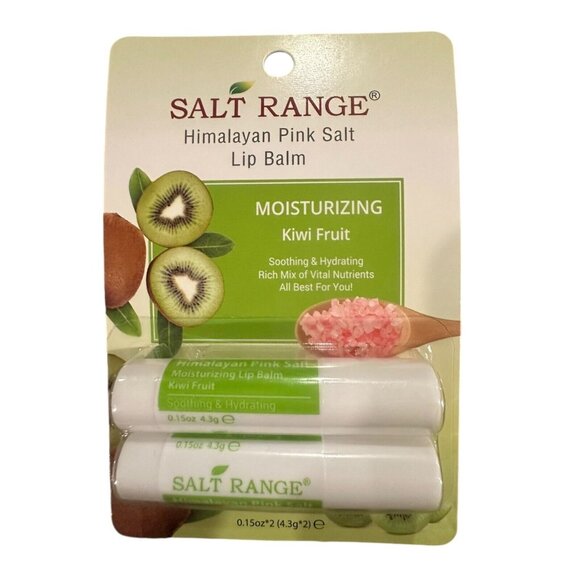 Salt Range | Makeup | X 2pc Set Salt Range Lip Balms Kiwi Fruit ...